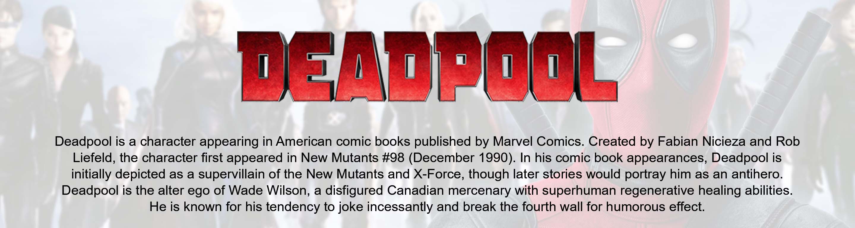 Deadpool Official Merchandise – Free Authority