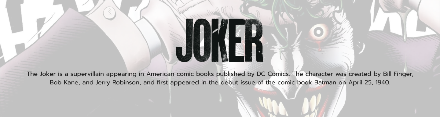 Joker Official Merchandise – Free Authority